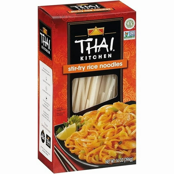 1x Thai Kitchen Gluten Free Stir Fry Rice Noodles, 14 oz - Walmart.com