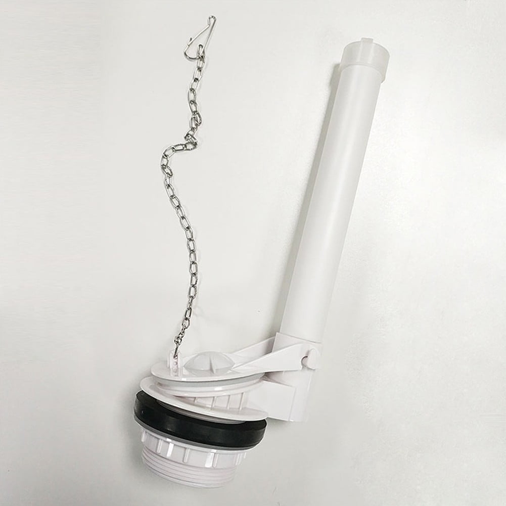 1x Toilet Tank Chain Drainage Flush Valves Seal Water Stop Valve Flap ...