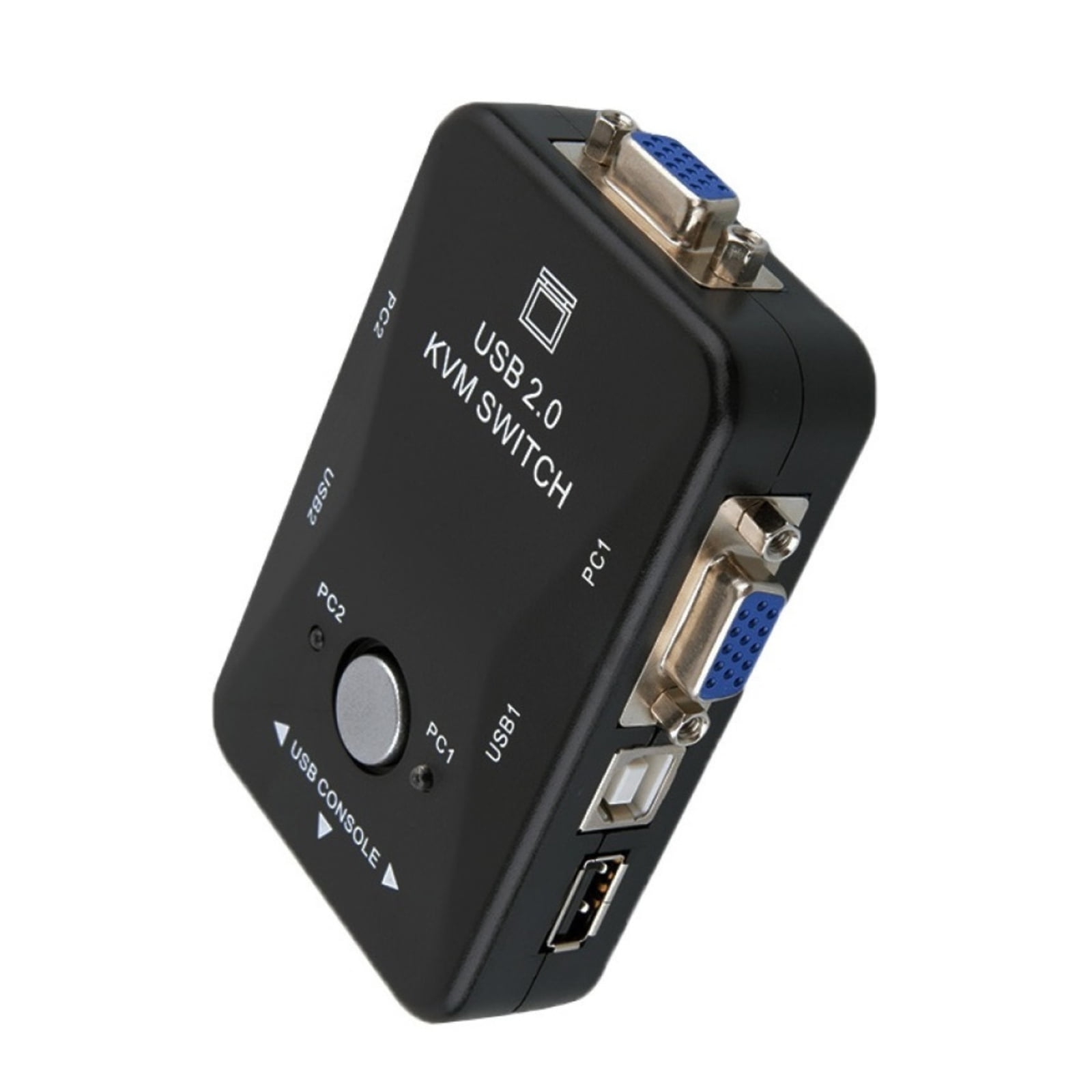 1x USB 2 Ports KVM Switch Device, 1920x1440 Resolution 500MHZ Bandwith ...