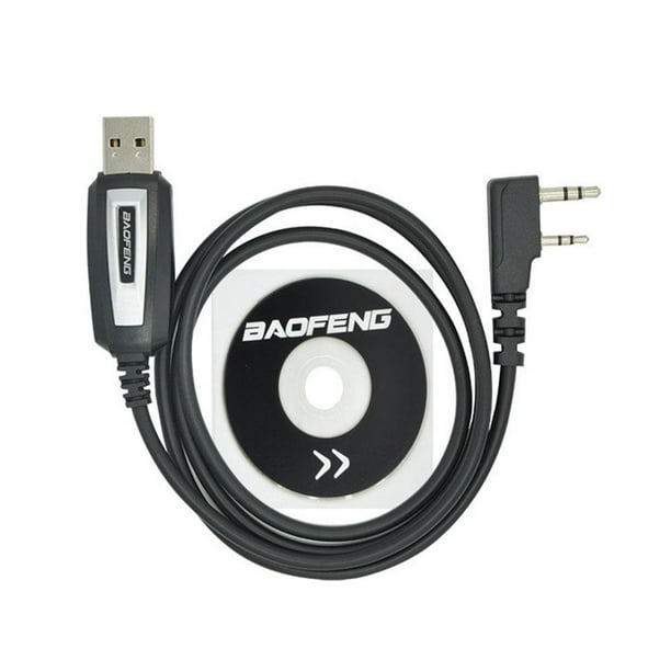 1x USB Programming Cable & Software-CD For Baofeng UV-5R BF-888S Two ...
