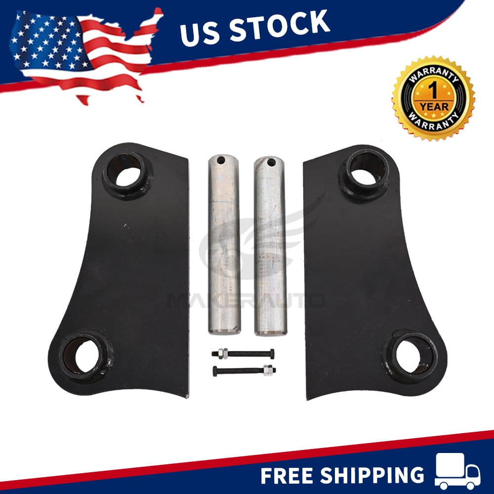 1x Weld On Ears And Pins 45mm 10-1/4" C-C for Cat 305 305.5 306 ...