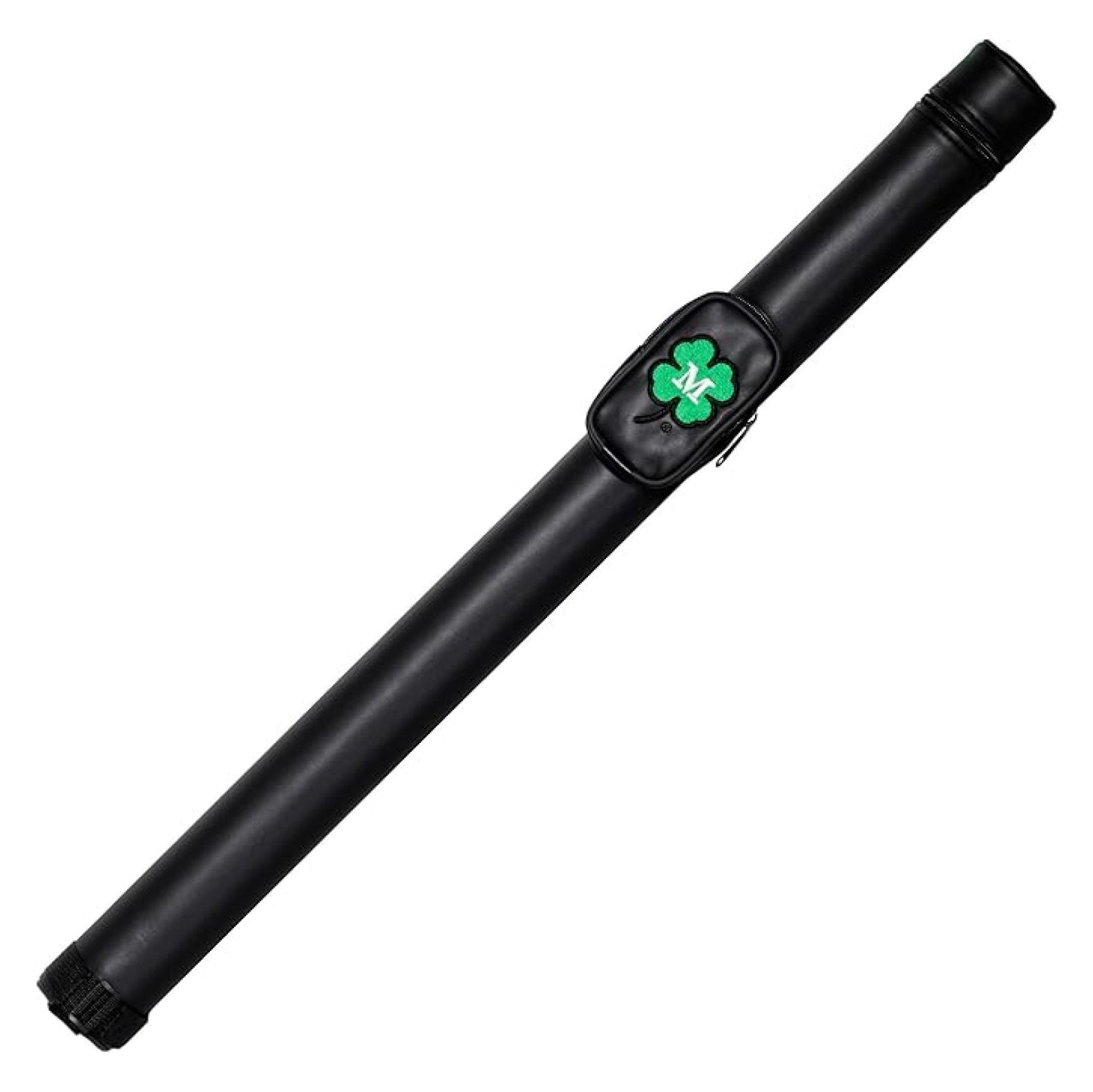 1x1 Hard Round Vinyl Pool/Billiard Cue Case - Black w/Clover - Walmart.com