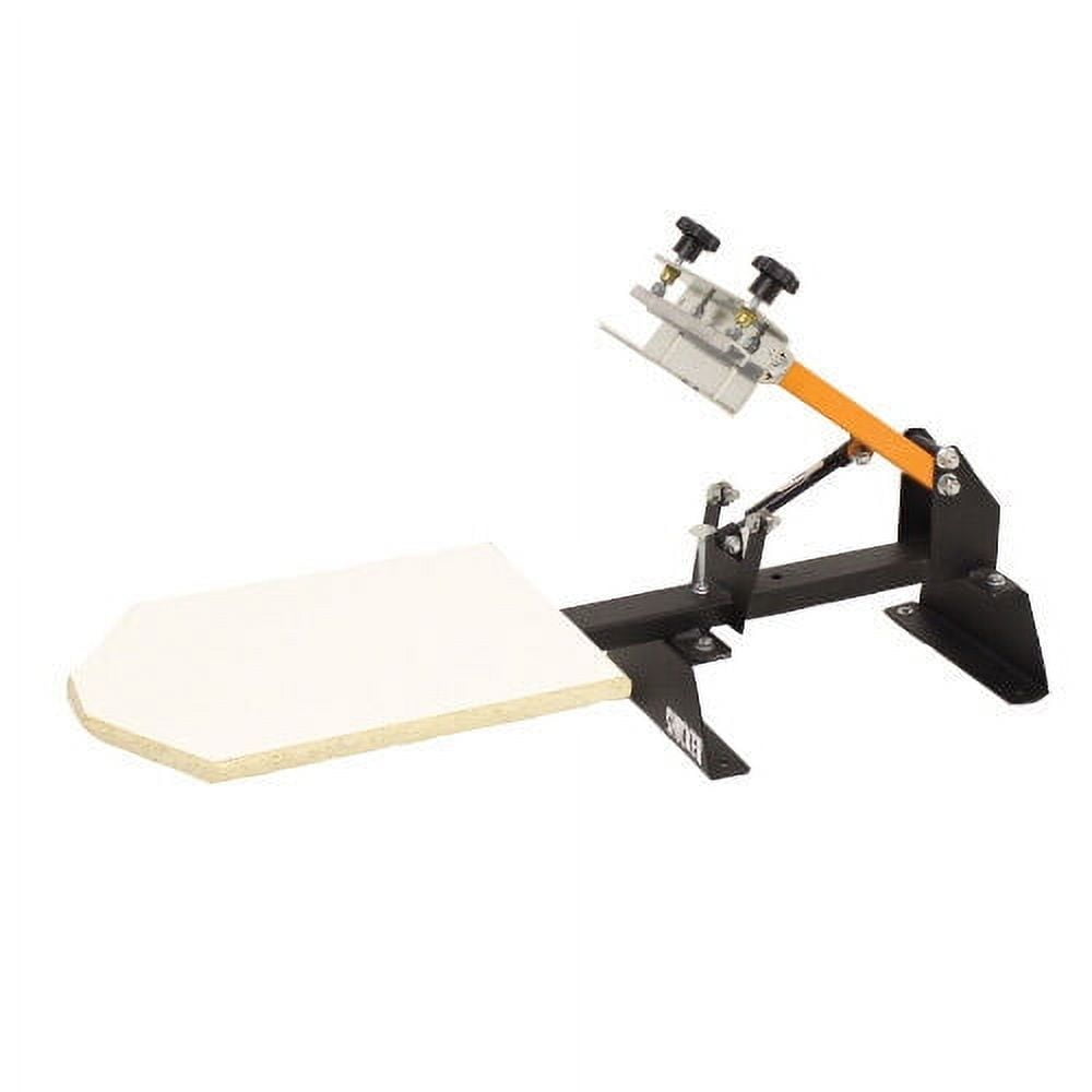 1x1 Premium Shocker Press - 1 color 1 station screen printing press ...
