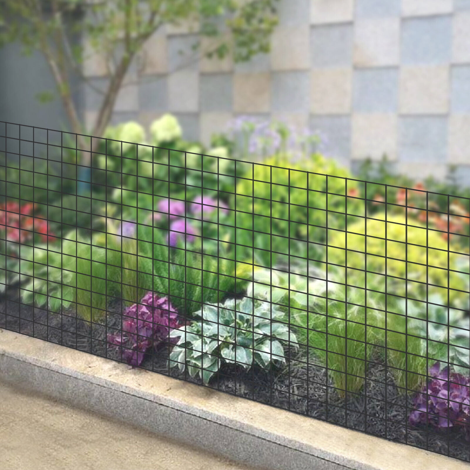 1x1 inch Hardware Cloth Black Chicken Wire Welded Fence Mesh Roll Black ...