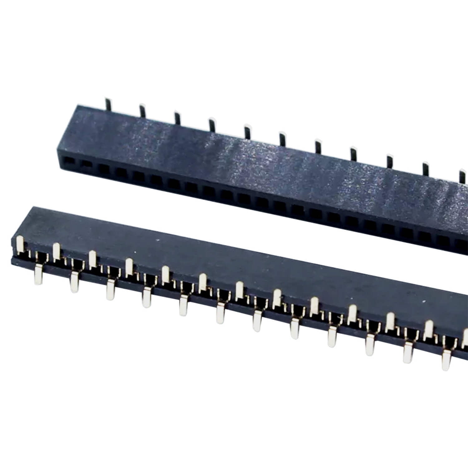 1x20 SMT Female Berg Connector 2.54mm SMT Header Strip - Walmart.com