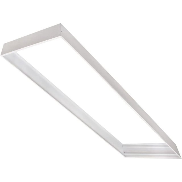 1x4 FT Surface Mount Frame for LED Panel Lights, LED Drop Ceiling ...