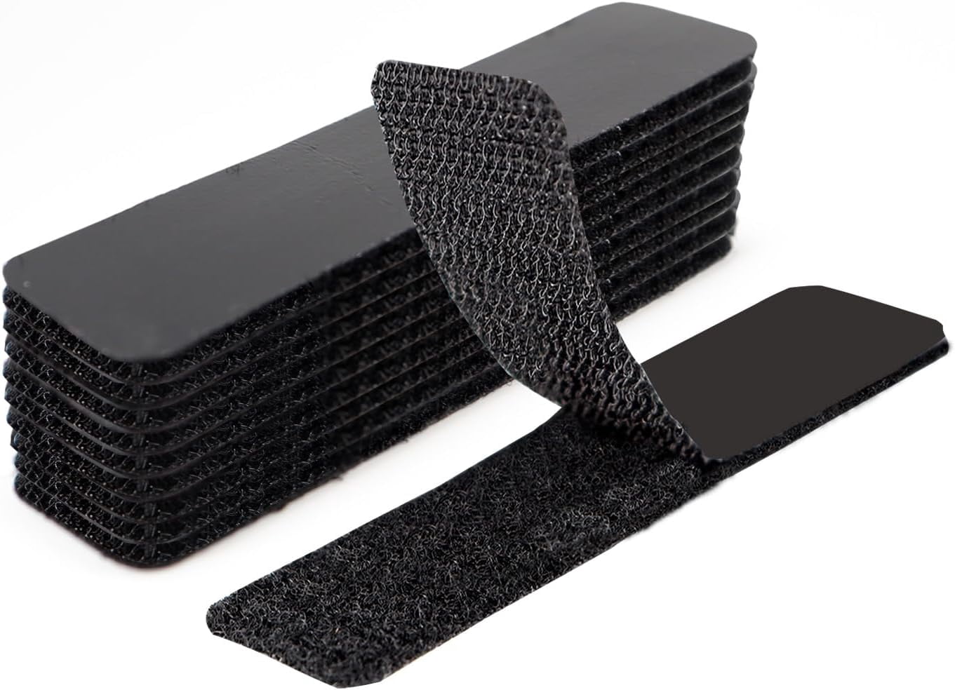 1x4 inch 20 Sets Hook and Loop Tape with Adhesive Strips ，Mounting Tape ...