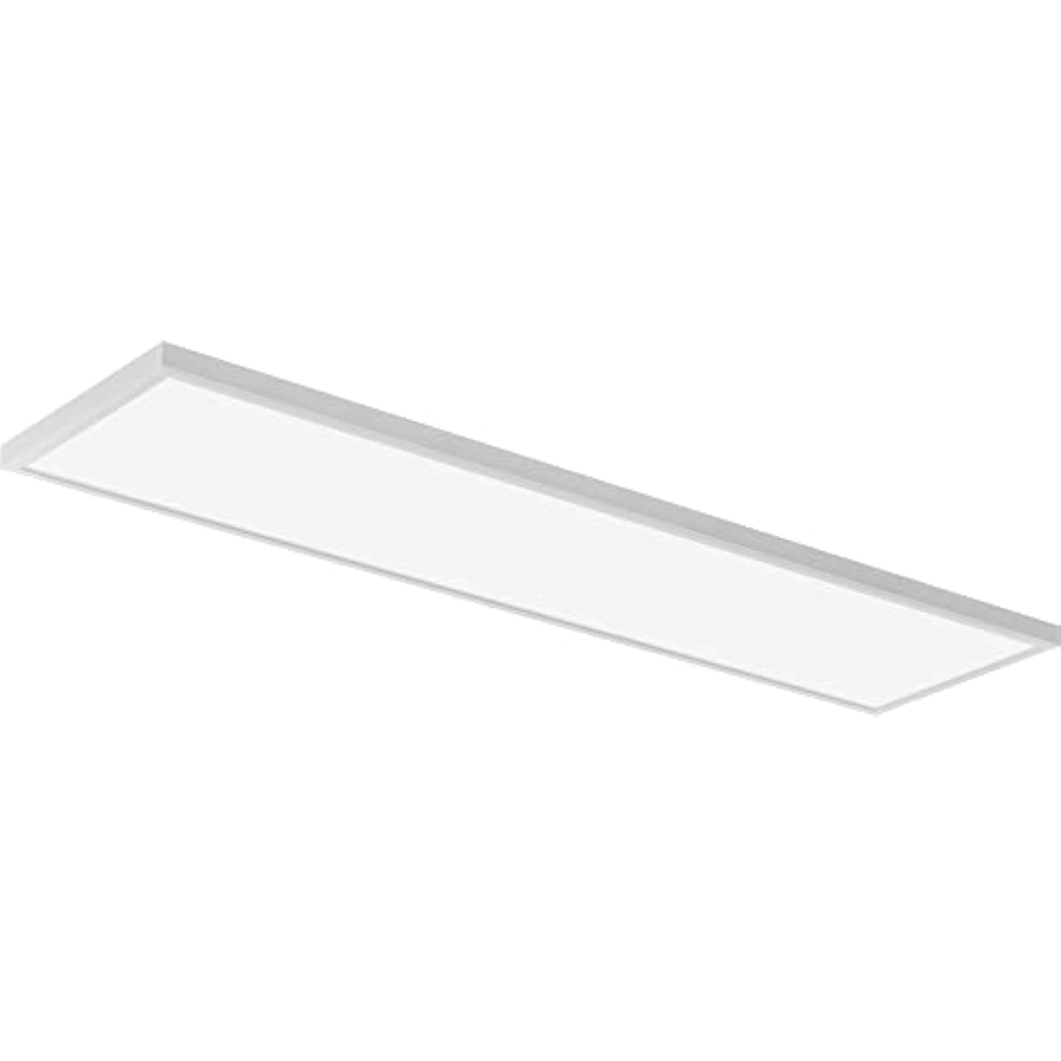 1x4ft LED Panel Light, 4000 Lumens White Ceiling Fixture - Switchable ...