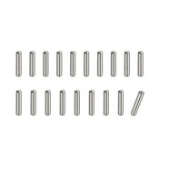 Uxcell 5Pack M5 x 14mm Slotted Cylindrical Pin 304 Stainless Steel ...