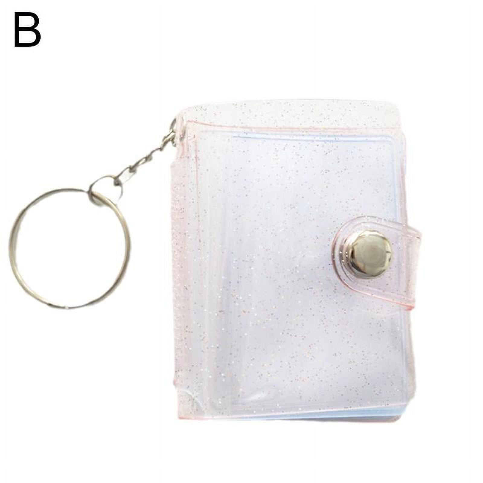 1xBag Photo Album Keychain Photo Holder Key Rings Photos Card Holder ...