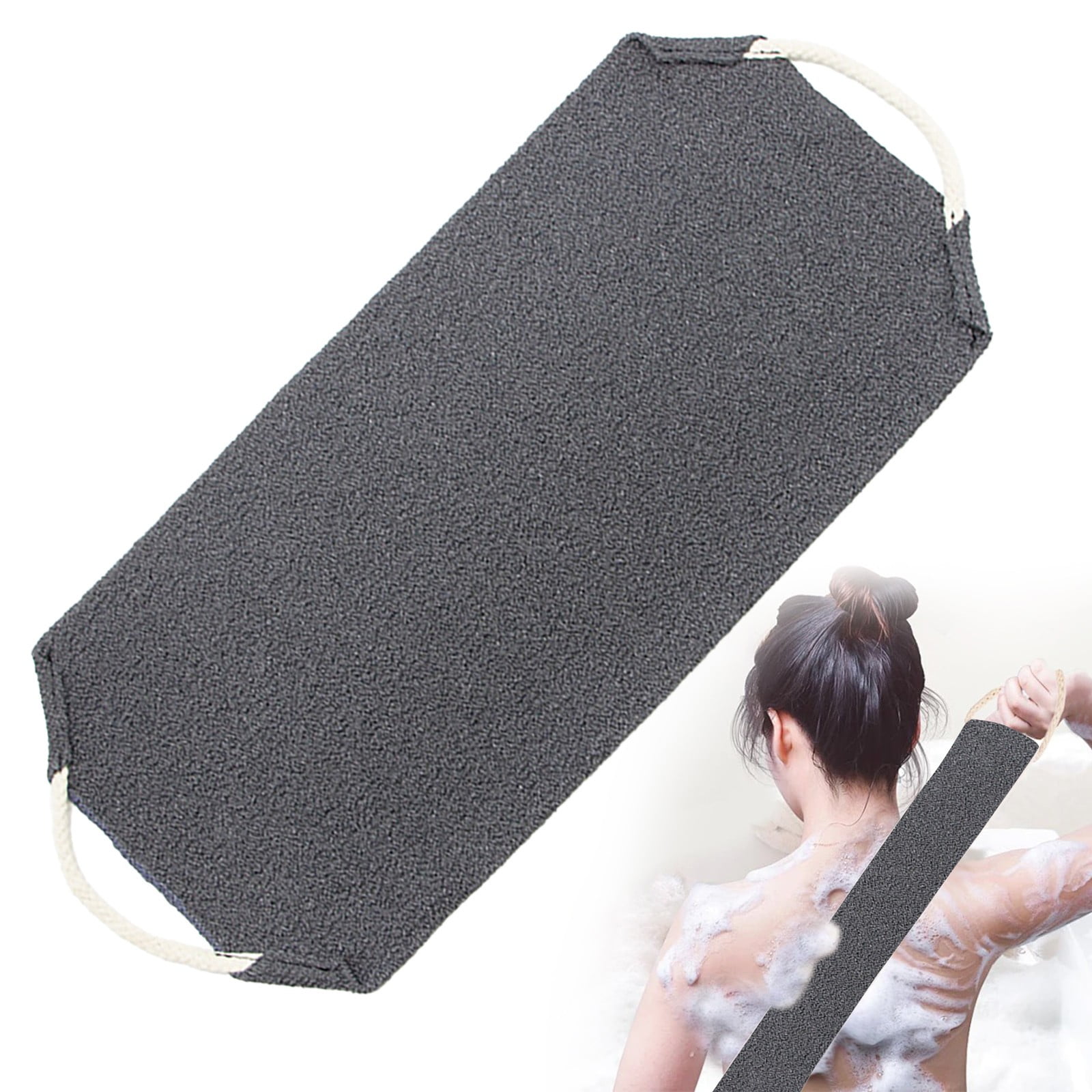 1xExfoliating Body Scrubber,Shower Back Washer Rear Scrub,Durable ...