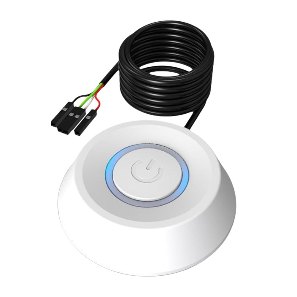 1xPc Power Button Desktop Pc Computer Case Power Switch Computer On Off ...