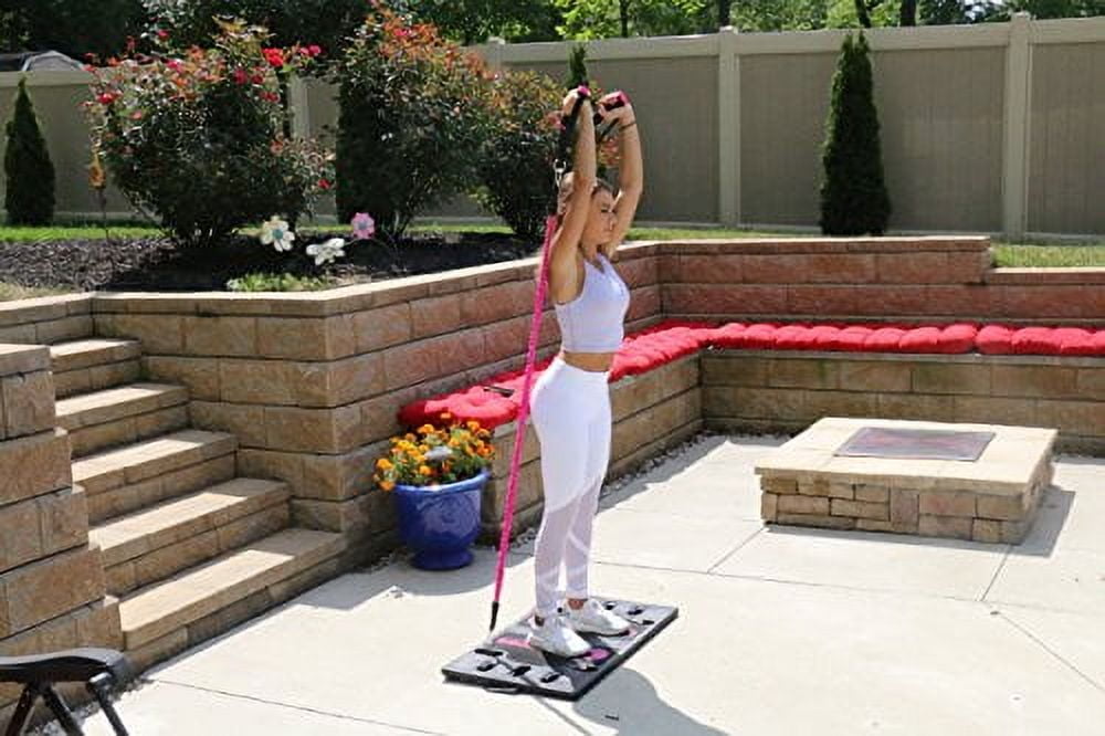 2.0 - Full Portable Home Gym Workout Package + Resistance Bands ...