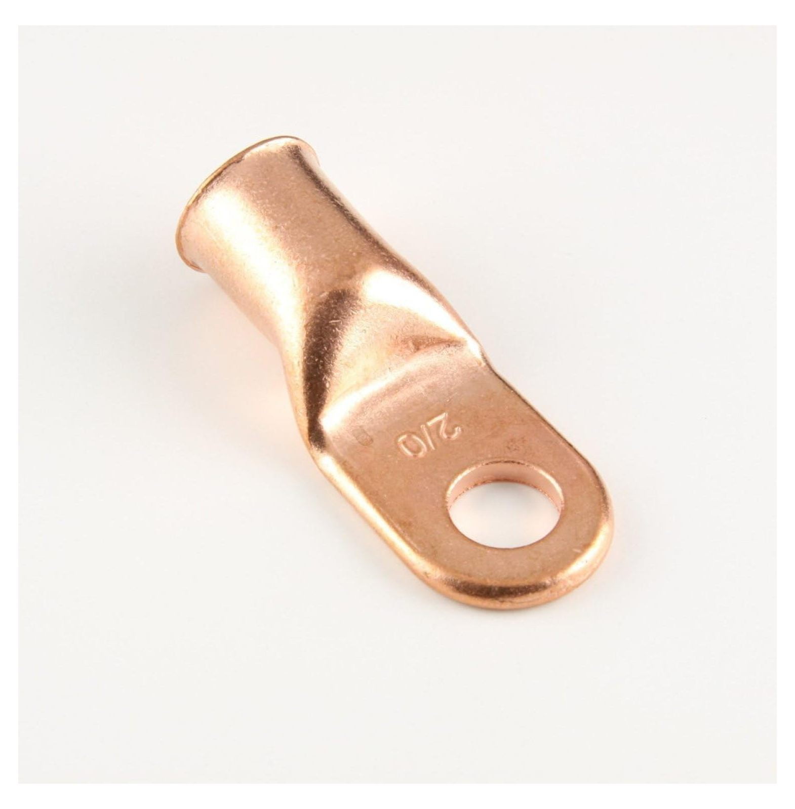 2/0 Ga. 3/8" Stud Copper Lugs - (Pack of 10) - Walmart.com