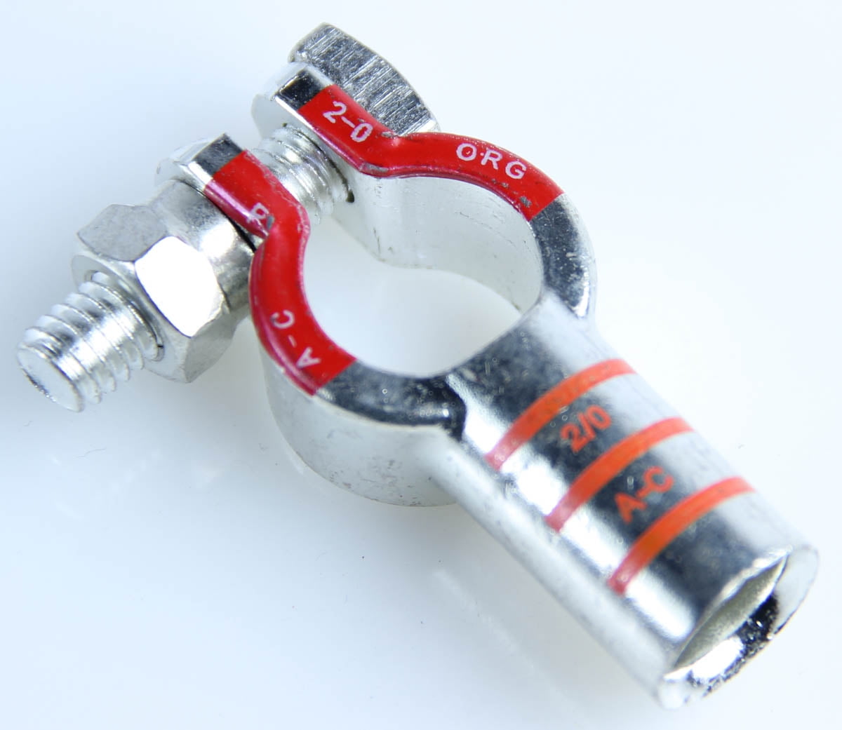 2/0 Ga. Positive Copper Battery Terminals (1 per pack) - Walmart.com