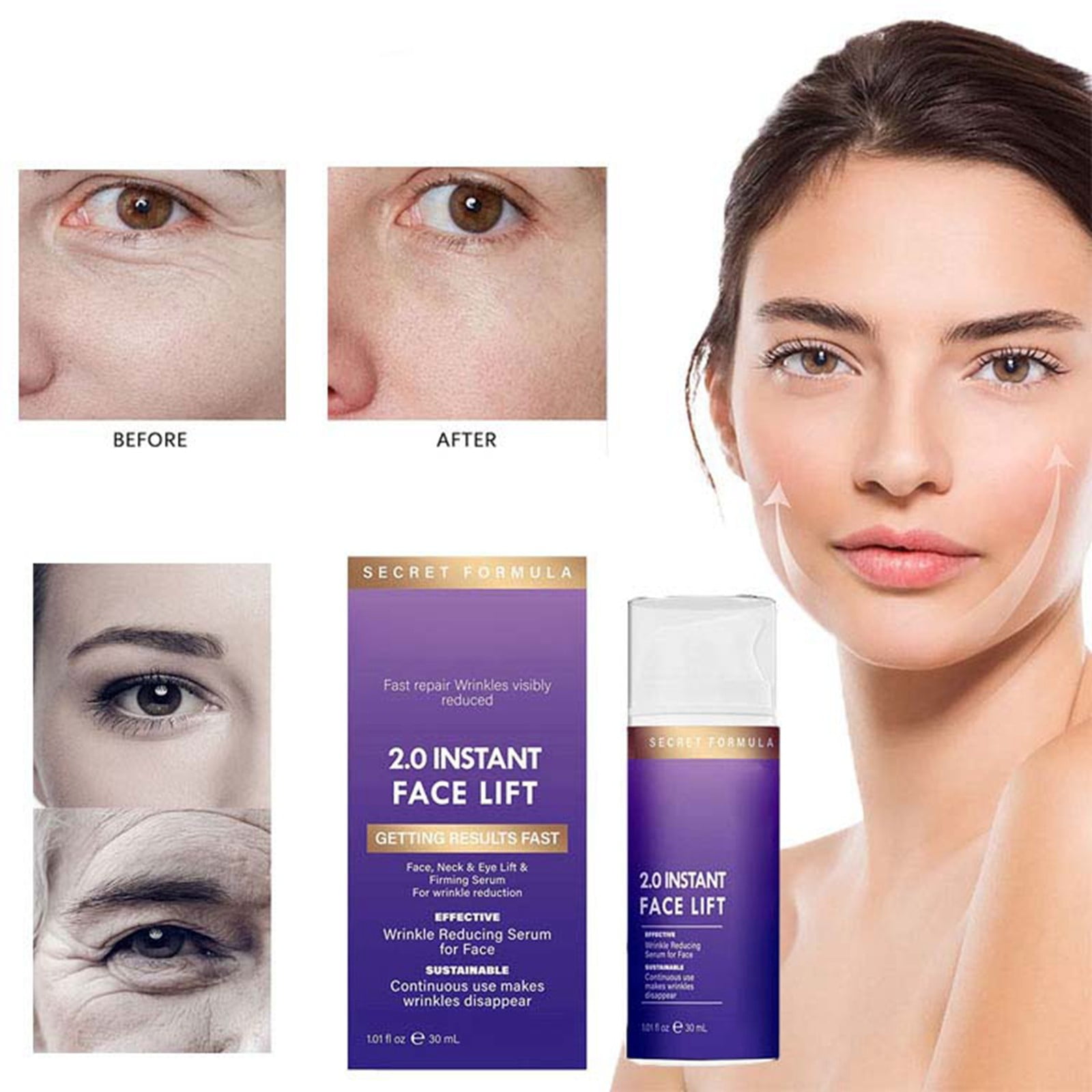 20 Instant Face Lifting Lotion Face Lifting For Fine Lines And Eye Temporary Eye Pour Vacuum