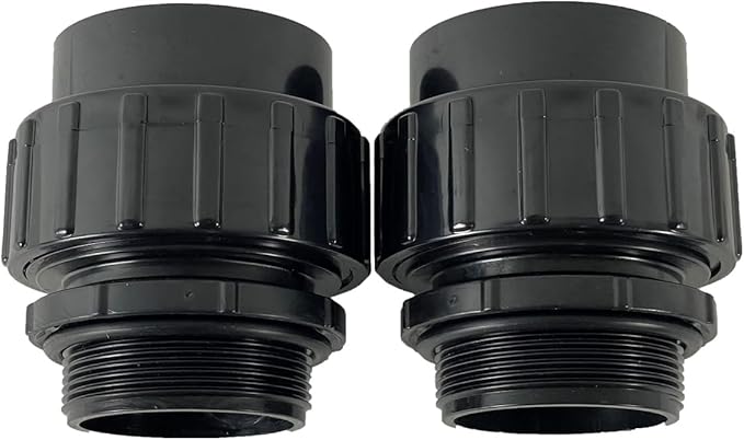 2.0" NPT Male x 2.0" Slip Union Socket Joint Adapter for Pool Spa Pump ...