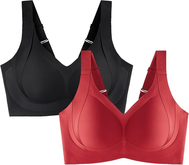 2.0 Plus Size, Glizara Comfort Shaper Bra for Women, Enhanced W Support ...