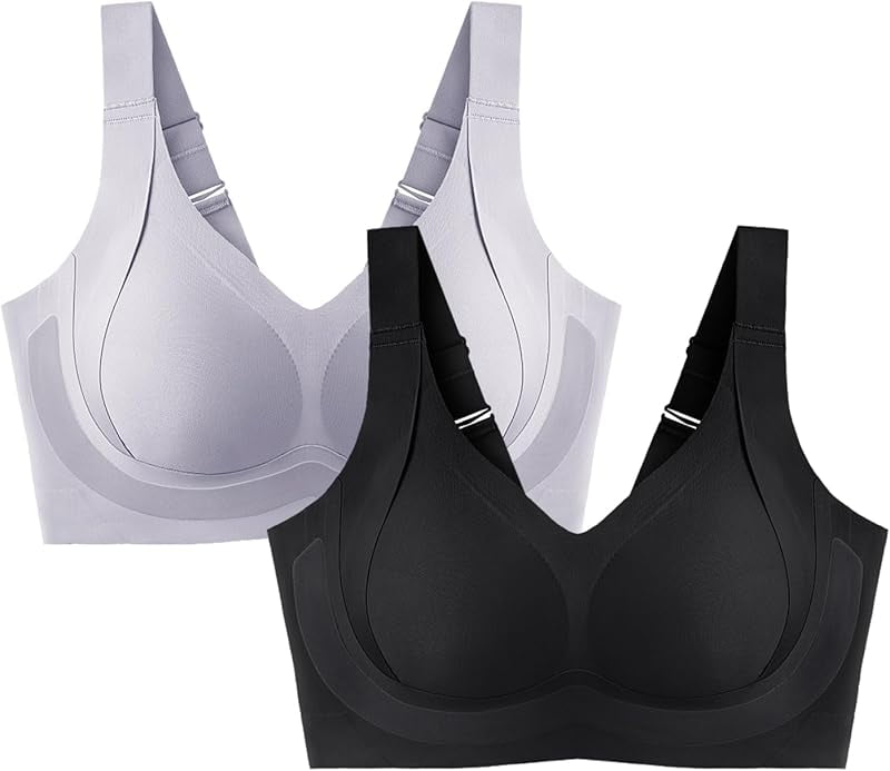 2.0 Plus Size, Glizara Comfort Shaper Bra for Women, Enhanced W Support ...