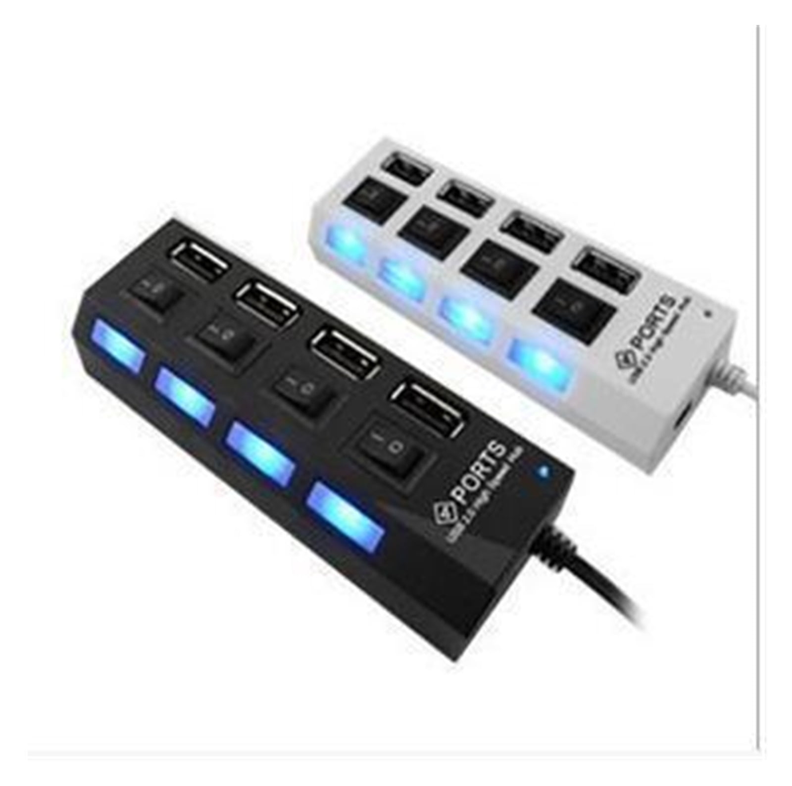 2.0 USB Hub 4 Mobile Phone Charger Computer Network Hub Deconcentrator ...