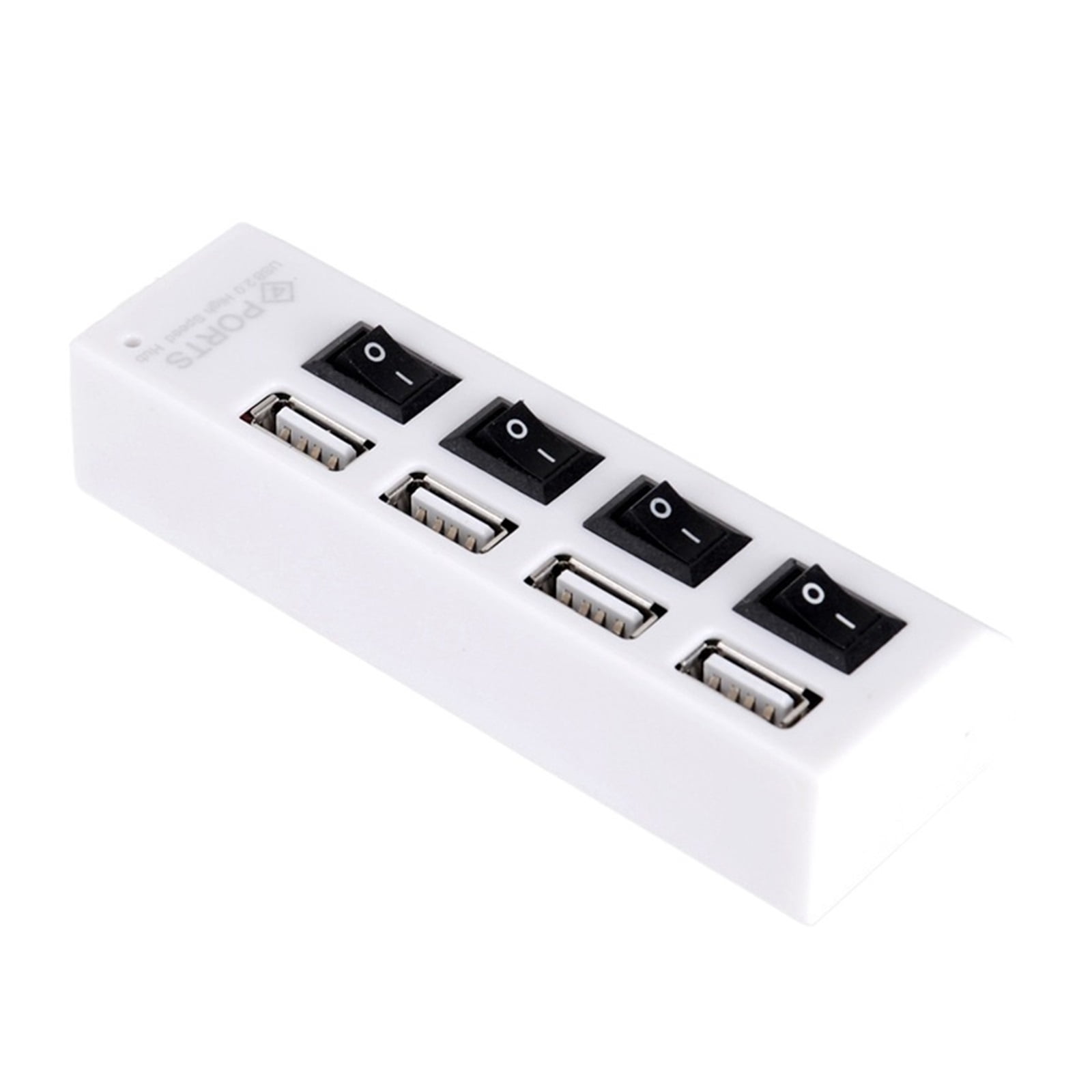 2.0 USB Hub 4 Mobile Phone Charger Computer Network Hub Deconcentrator ...