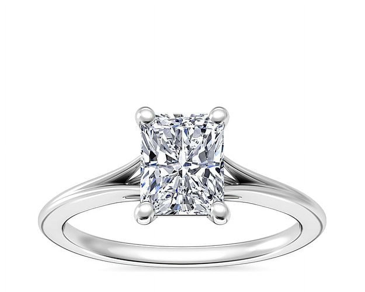 2.00 Ct Radiant Cut IGI Certified Lab Grown Diamond Luxurious Solitaire ...