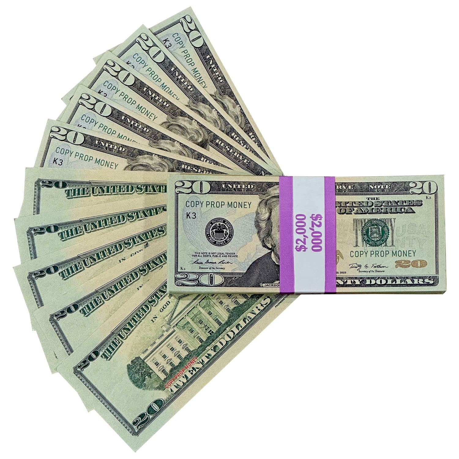 2000 Dollars In 20 Dollar Bills