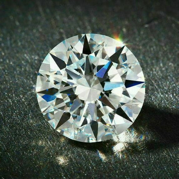 2.00ct Round Cut GENUINE LOOSE MOISSANITE VVS1-G 8.0mm Single Loose Diamond - Walmart.com