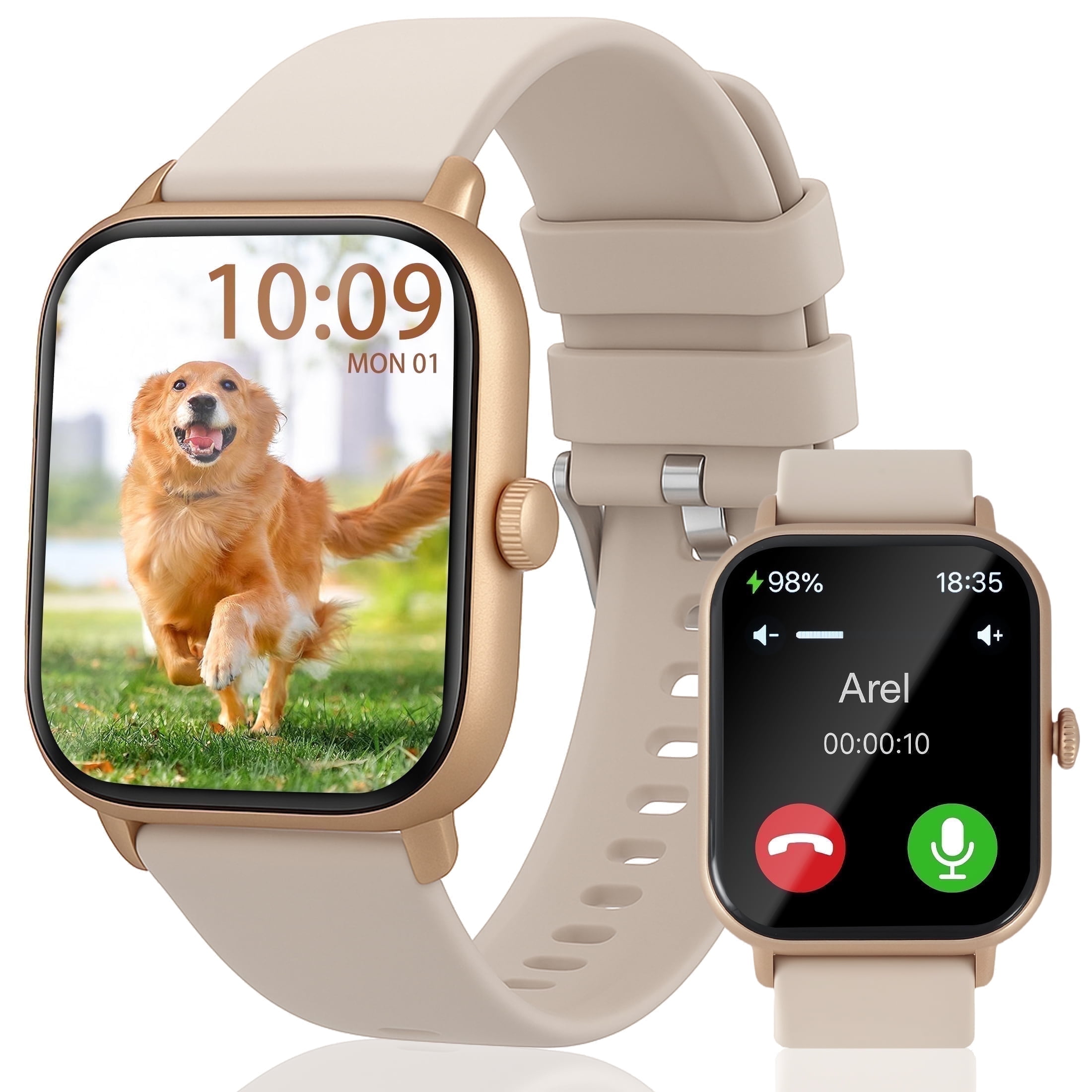 AHANSI SmartWatches for Android Iphone(Answer Make Call)Bluetooth ...