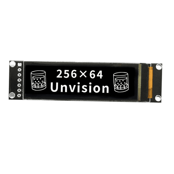 2.08 Inch OLED Display Module 256x64 Dot Matrix SH1122 Driver 7-Pin SPI ...