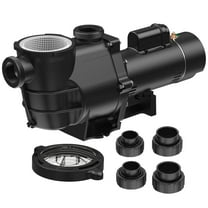 XtremepowerUS 2HP In-Ground Pool Pump with Dual Watt, High Flow and ...