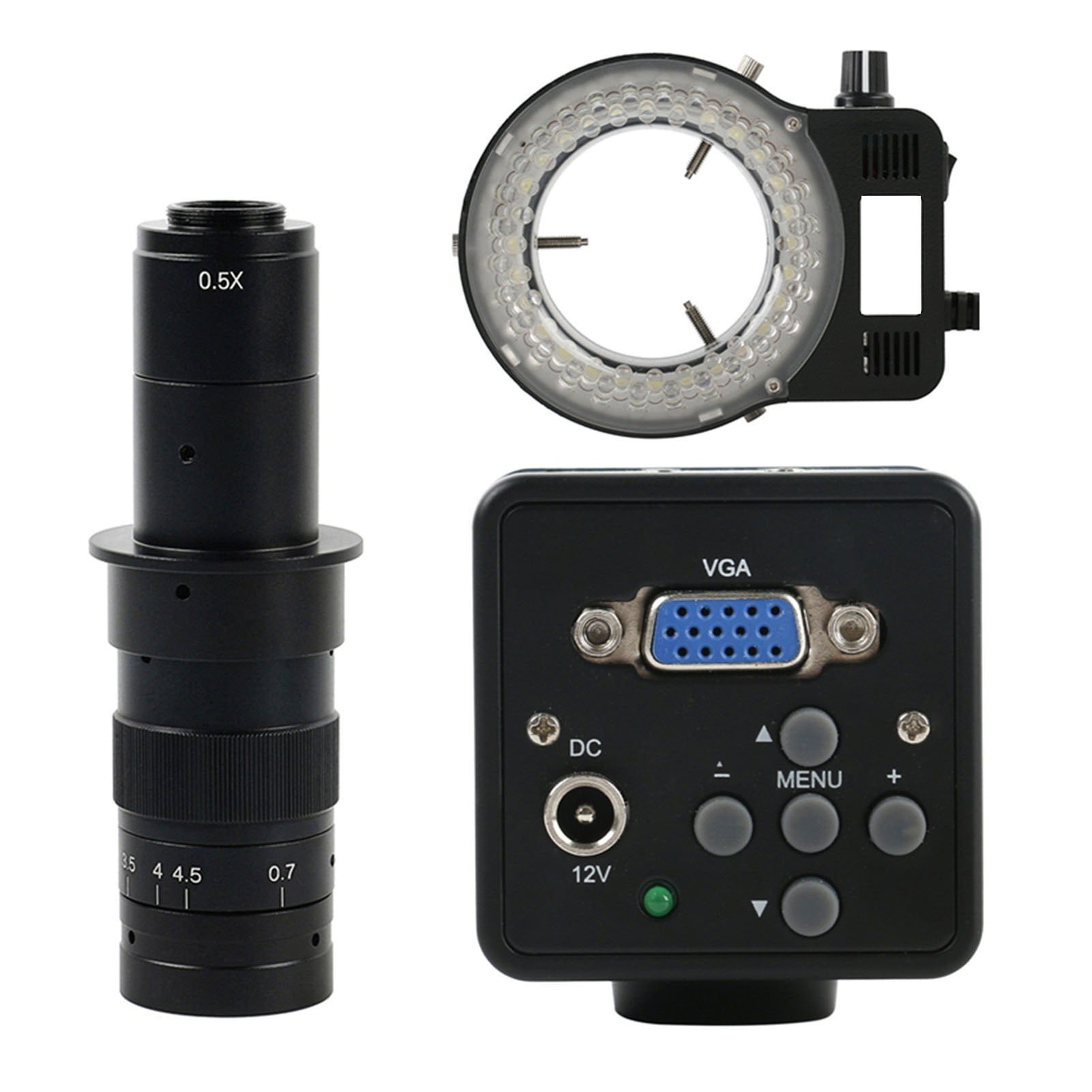 2.0MP 1/3" VGA Electronic Digital Industrial CCD CMOS Video Microscope ...