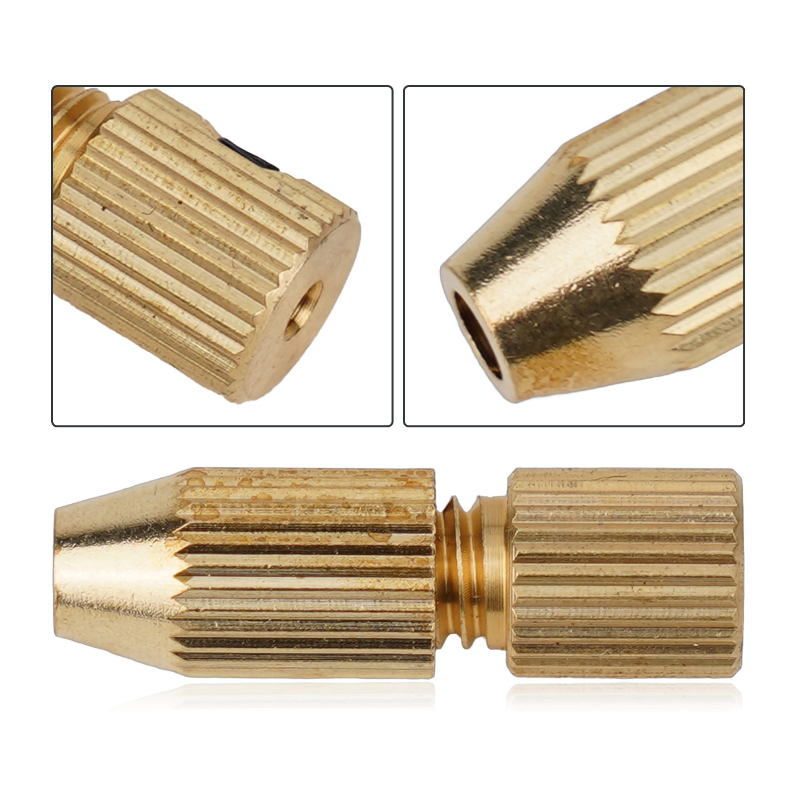 2.0Mm Shaft Hole Brass Motor Shaft Clamp Small Collet Adapter Fixture ...