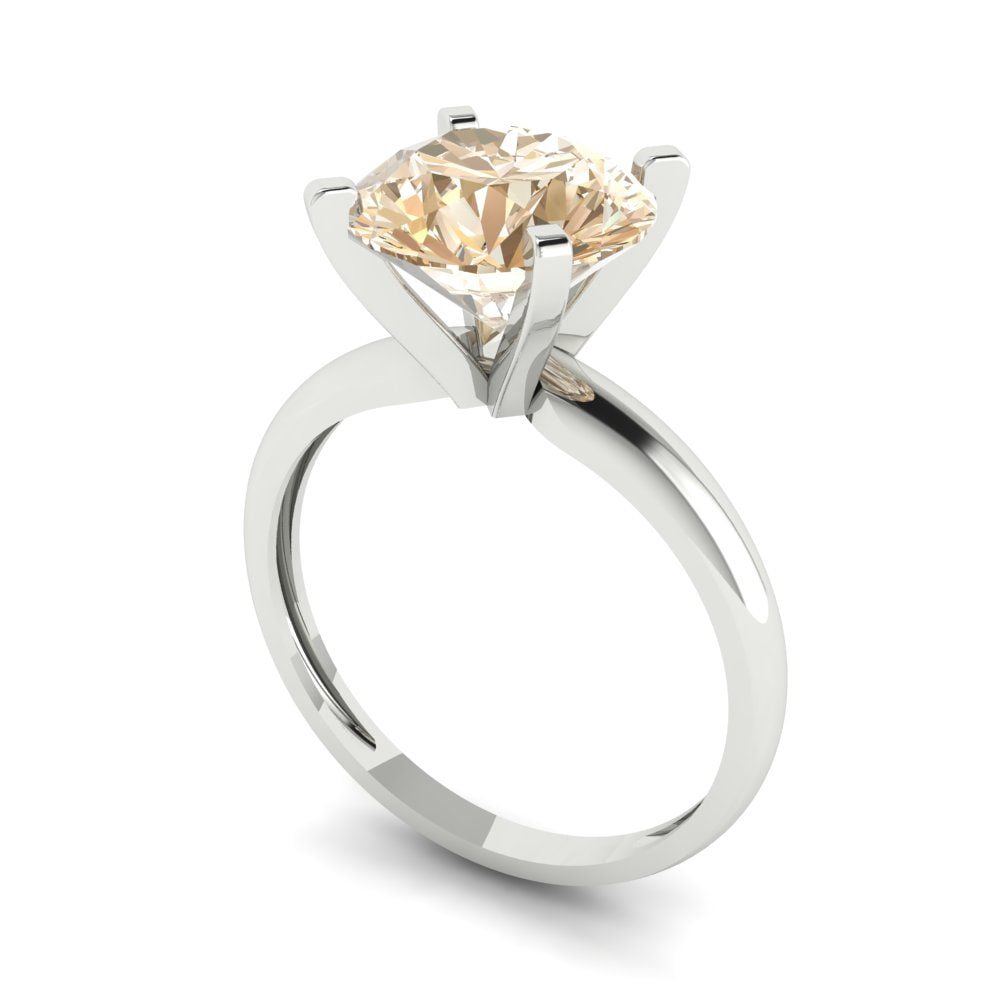 2 tcw Natural Garnet Cocktail Fashion Ring for Women, 14K Yellow Gold ...