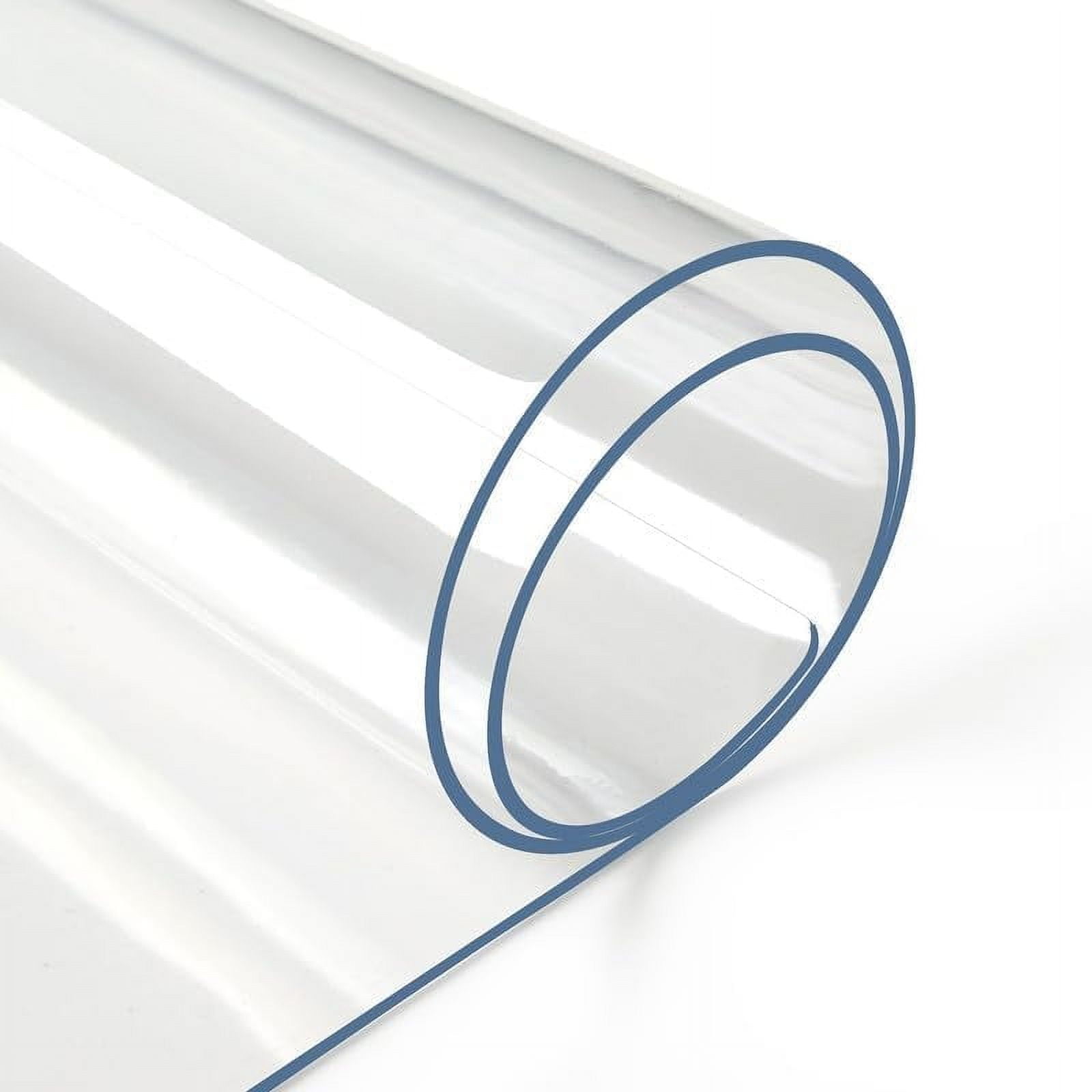 2.0mm Clear Desk Cover Protector, 42×70 Inch Clear Table Cover ...