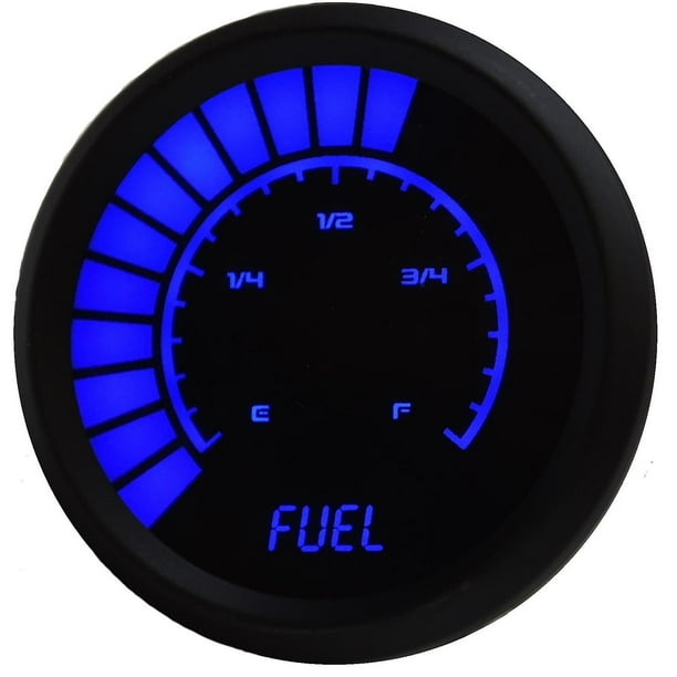 Intellitronix B9016B Analog Bargraph Fuel Gauge, Blue - Walmart ...