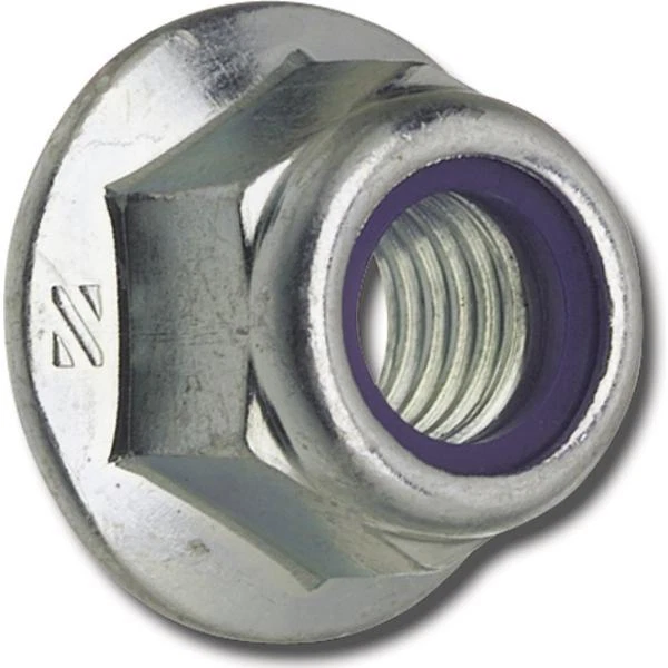 (2) 1/2-13 Nylon Insert Hex Flange Lock Nuts / Stop Nut / Nyloc 1/2X13 - Walmart.com