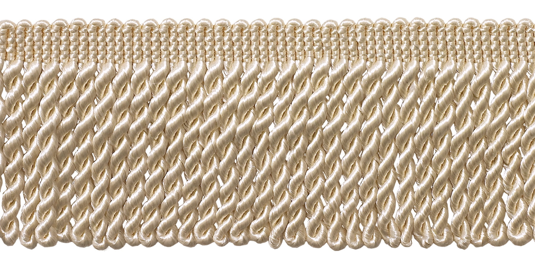2 1/2" (6cm) Bullion Fringe Trim # EF25,, Cream Ivory #A2 (Ivory ...