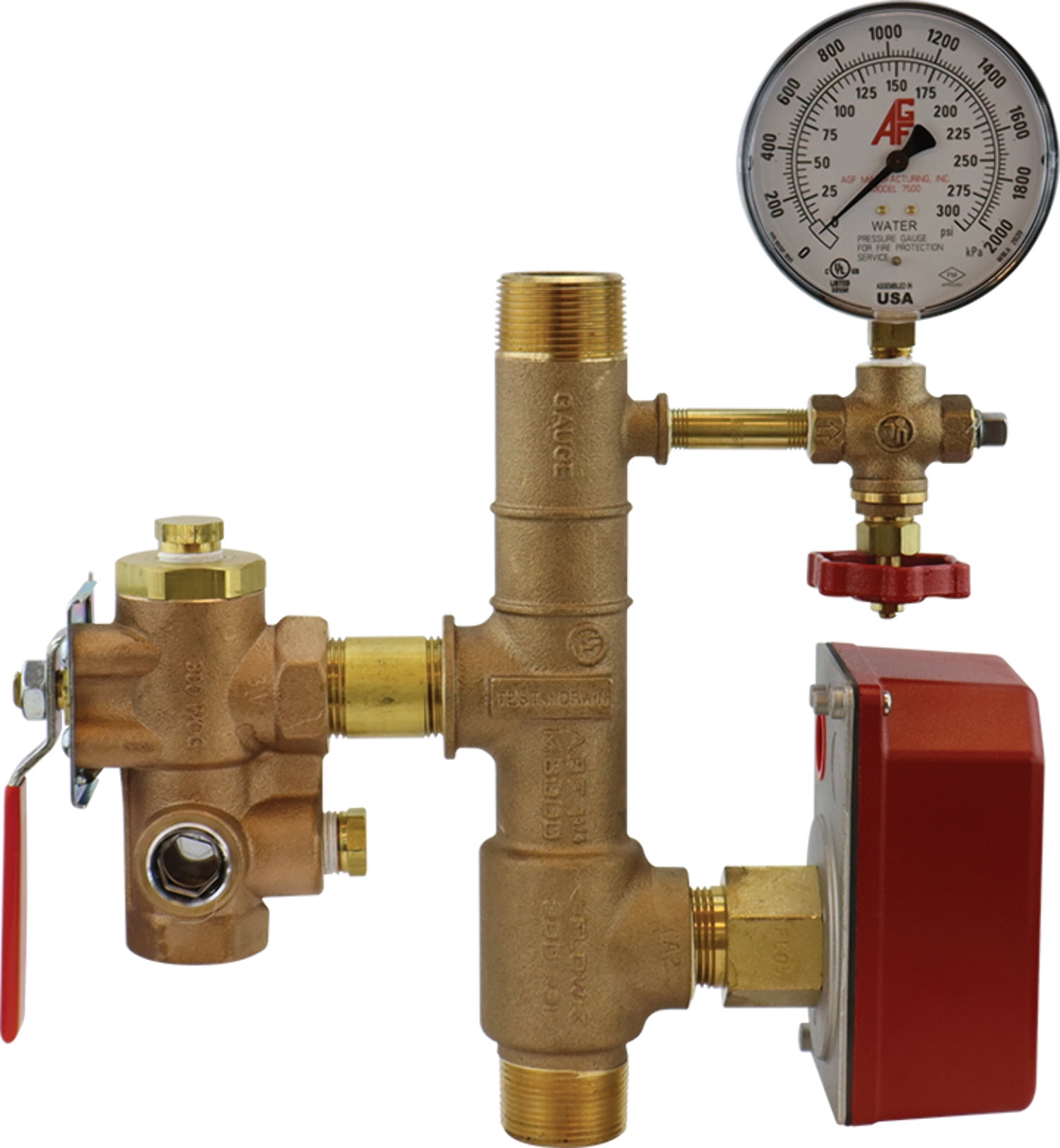 2-1/2" COMMERCIAL RISER X 7/16" L/PRESSURE REDUCING VALVE (PRV ...