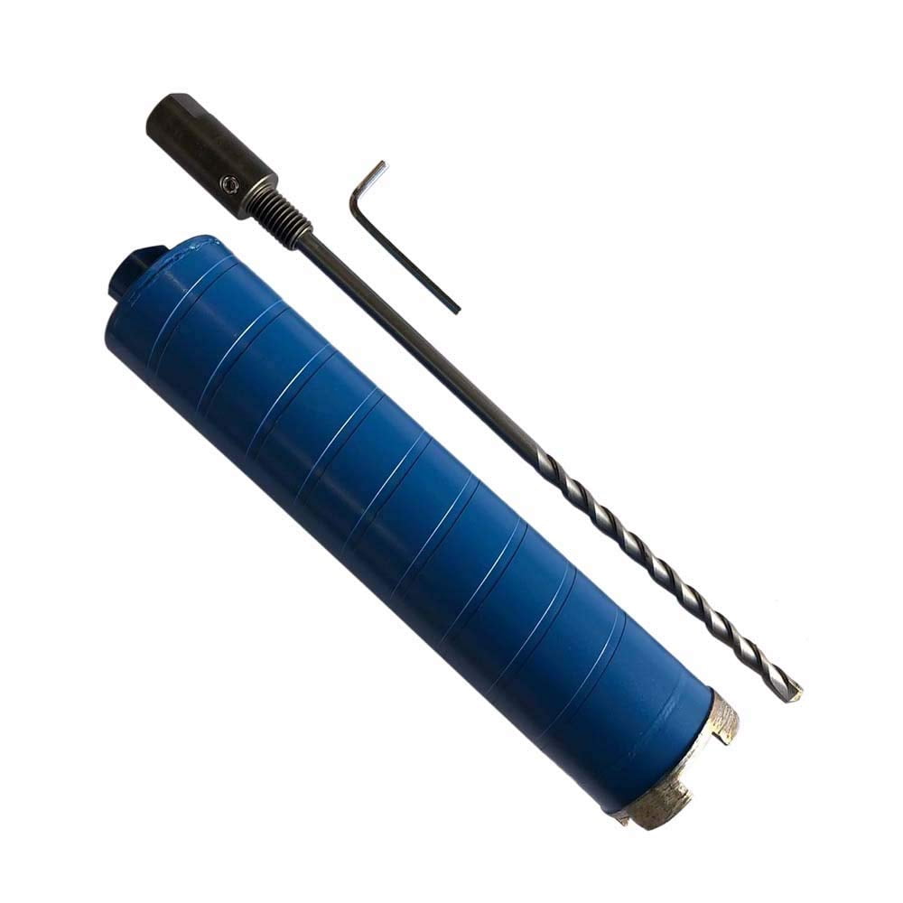 EDiamondTools 2-1/2" Diamond Core Drill Bit for Brick, Block w 5/8"-11 ...