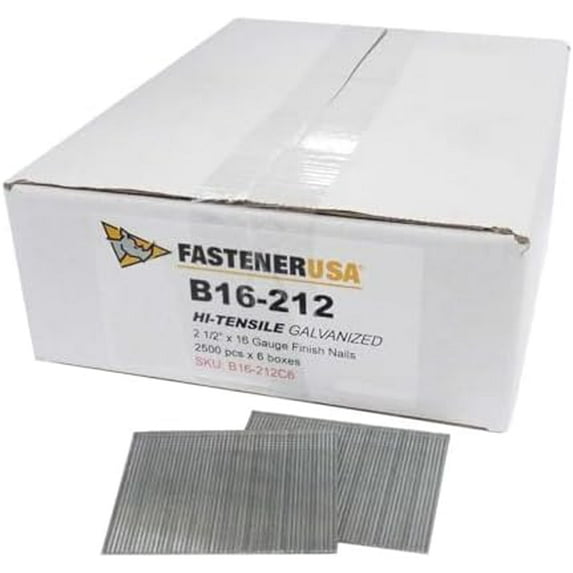 2-1/2" Finish Nails 16GA GALV 15,000ct$$Hardware - Walmart.com