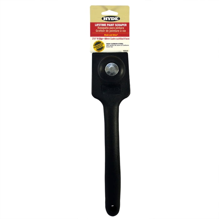 Hyde Home Improvement Painter's Tool - 2-1/2" 4-Edge Paint Scraper with ...