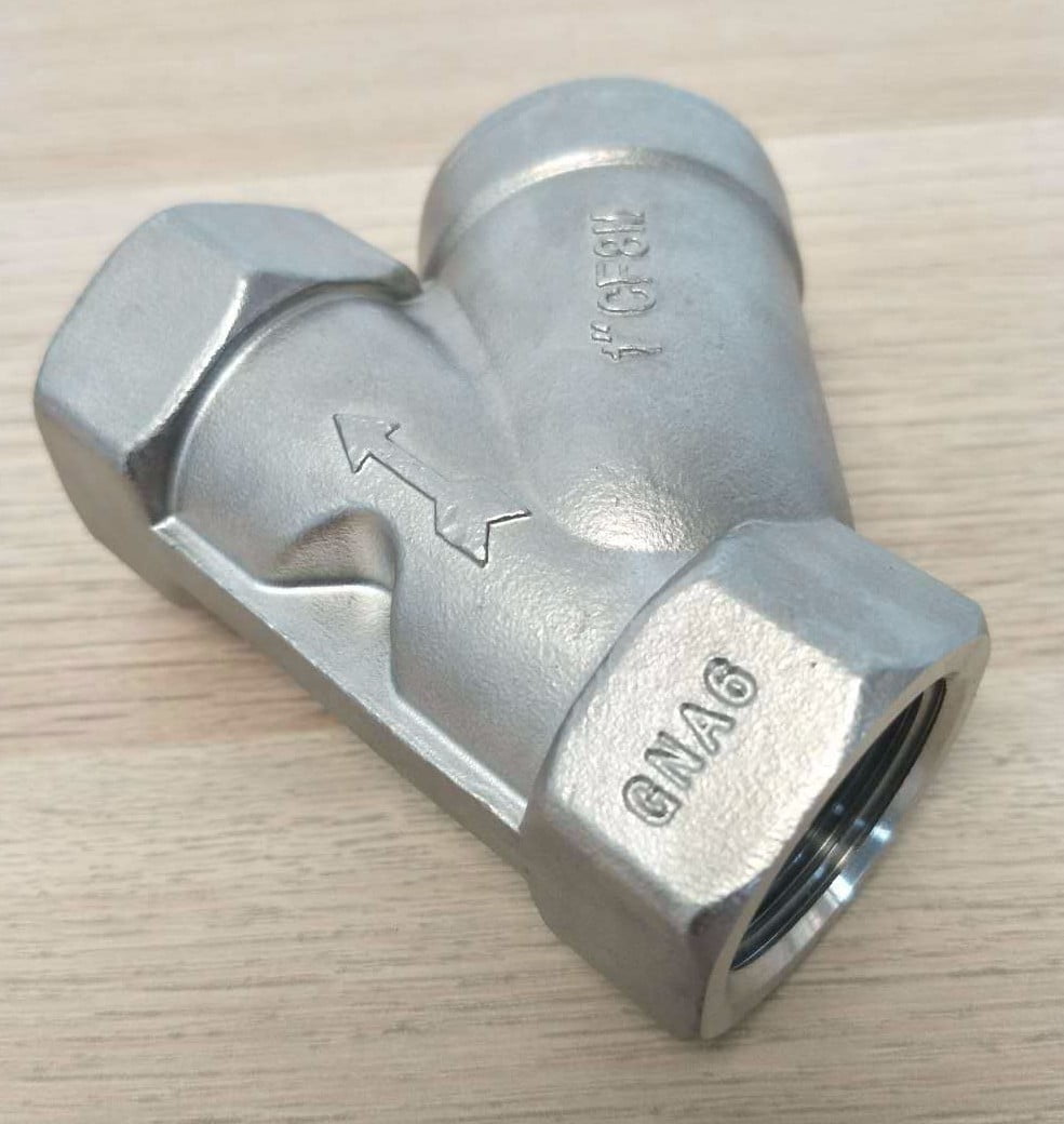 2-1/2 Inch Stainless Steel 316 Y-Strainer Female to Female NPT 1000 PSI - Walmart.com