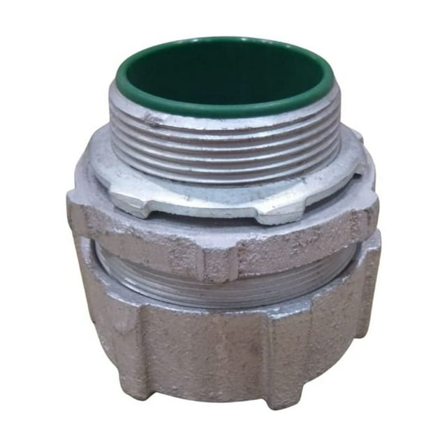 2 1/2" Insulated Malleable Iron Compression Connector Or Fitting For ...