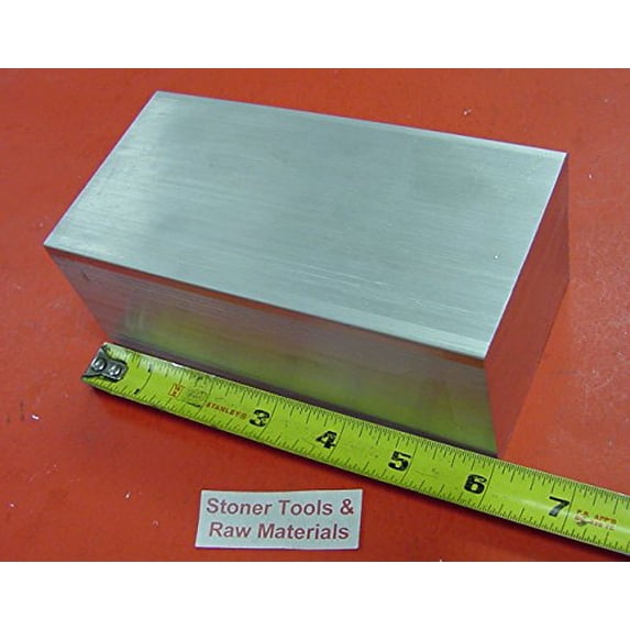 2-1/2" X 2-1/2" Aluminum 6061 Square Solid Flat BAR 6" Long Plate Mill ...