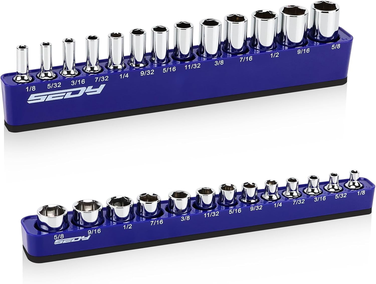 2- 1/4"-Drive Socket Organizer Set ( 26 Sockets) - Detachable Tool Tray ...