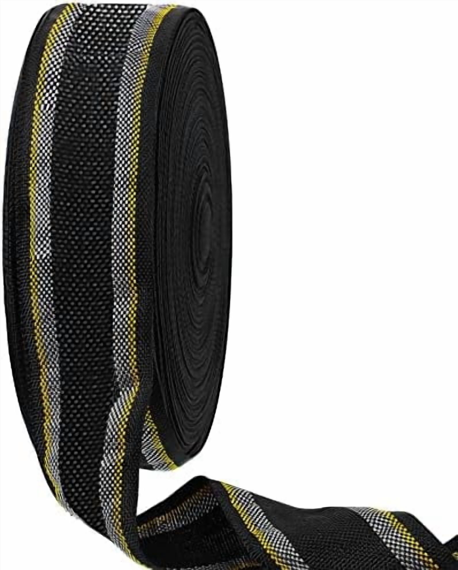 2 1/4 Inch x 200 ft Lawn Chair Webbing with 100 Pieces Clips Lawn Chair ...