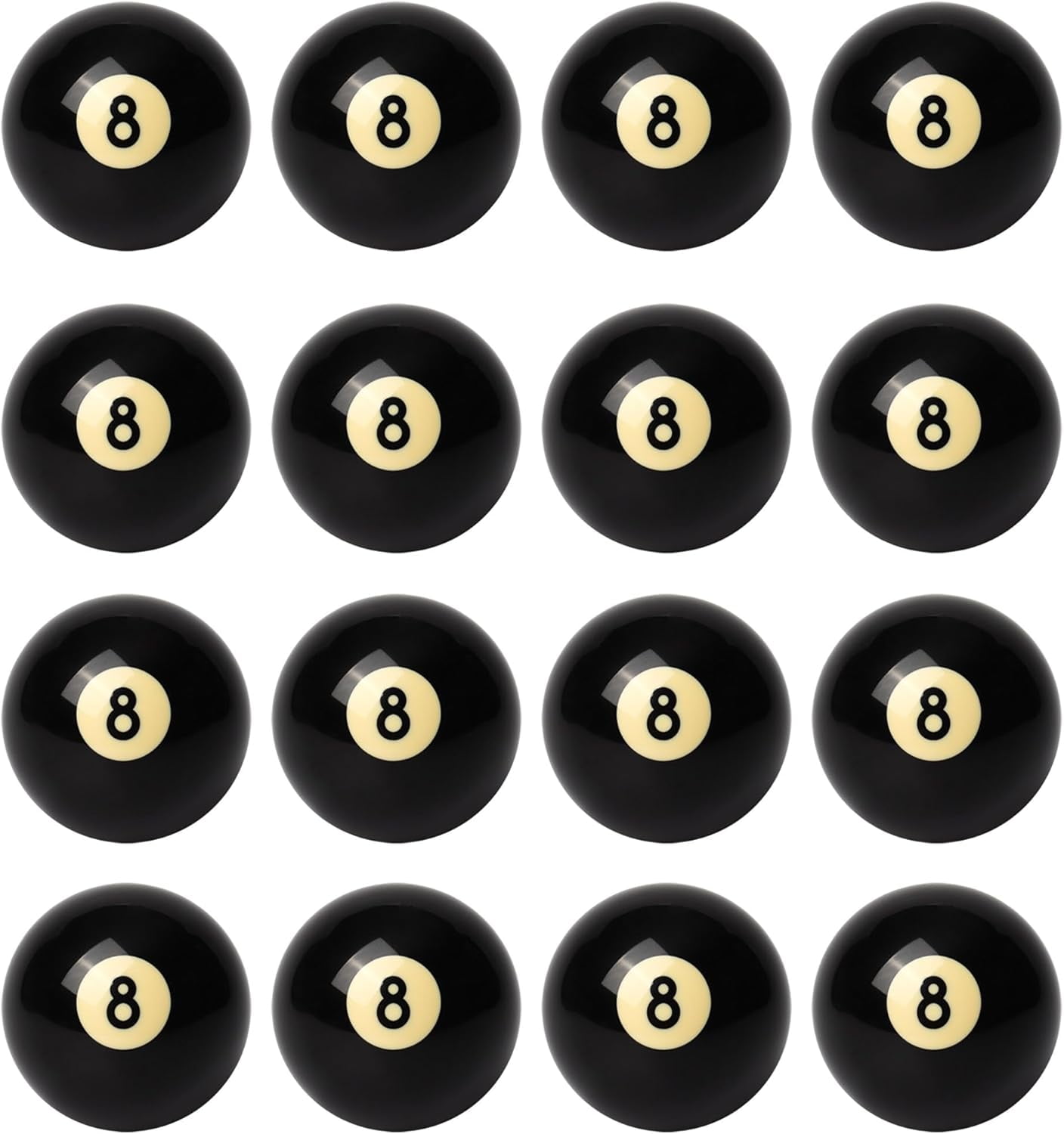 2-1/4" Regulation Size Billiard #8 Pool Ball Replacement Eight Ball OR ...