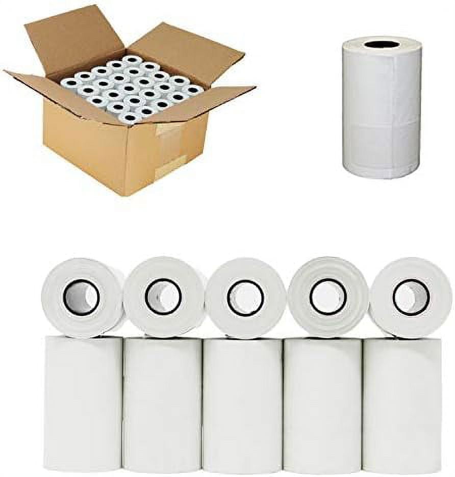2 1/4 X 50 Thermal Paper Receipt Rolls 2.25 X 50 Ft, Verifone VX520 ... 2 1/4 X 50 Thermal Paper Receipt Rolls 2.25 X 50 Ft, Verifone VX520 ...