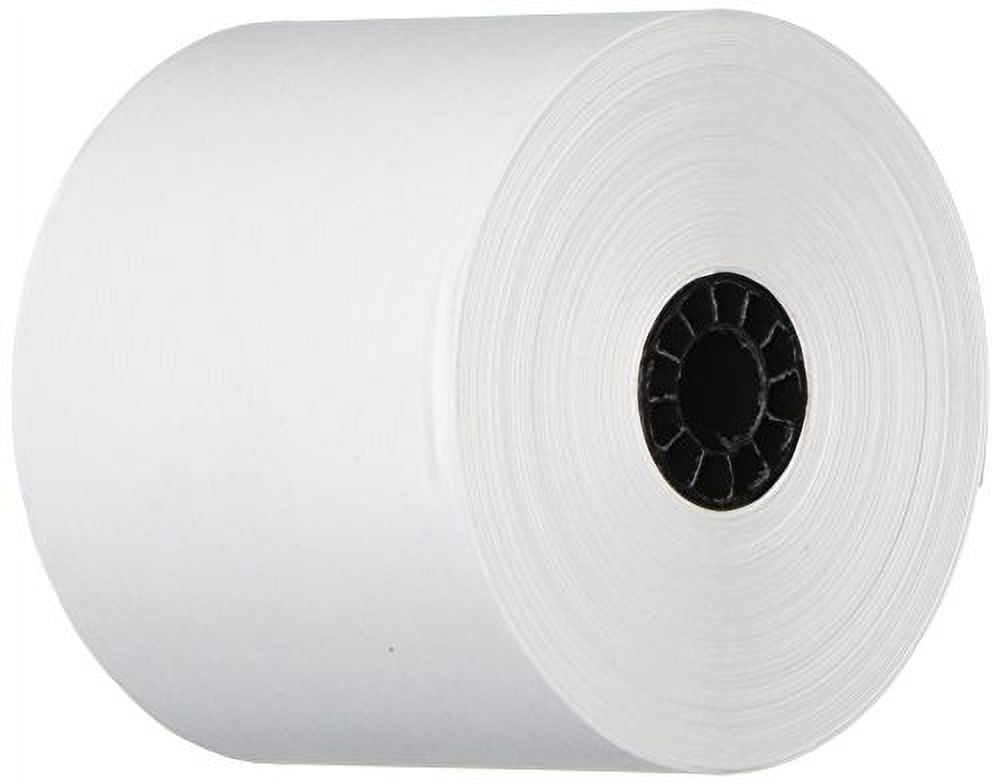 2 1/4 x 150 ft White Adding Machine Tape Paper (10 Rolls) Premium One ...